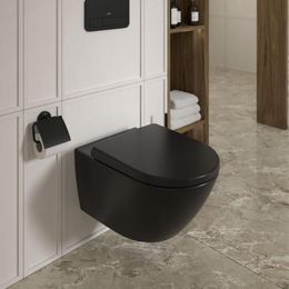 Villeroy & Boch Villeroy & Boch Somera Toilette mit TwistFlush, 5C68T0R7+8M07S1R7,