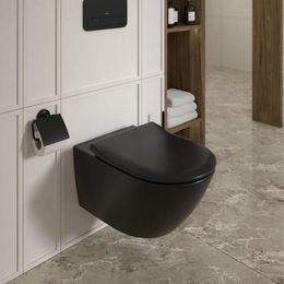 Villeroy & Boch Villeroy & Boch Somera Toilette mit TwistFlush, 5C68T0R7+8M98S1R7,