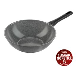 Zwilling Terreno Plus Wok, 28 cm, Aluminium, Titanverst&auml;rkte keramische Antihaftbeschichtung