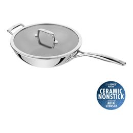 Zwilling Peak Wok mit Deckel 30 cm, 18/10 Edelstahl