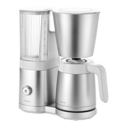 Zwilling Enfinigy Filterkaffeemaschine, 1,25 l, Silber-Wei&szlig;