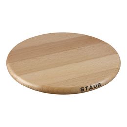 Staub Specialities Untersetzer magnetisch 23 cm, rund, Buche