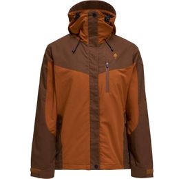 Pinewood Damen Jacke Finnveden Hybrid Extreme Fudge/Nougat (Gr&ouml;&szlig;e: S)