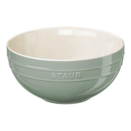 Staub Ceramique Sch&uuml;ssel 24 cm, rund, Eukalyptus, Keramik