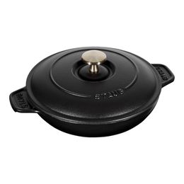 Staub Specialities Ofenform mit Deckel 20 cm, rund, Schwarz, Gusseisen