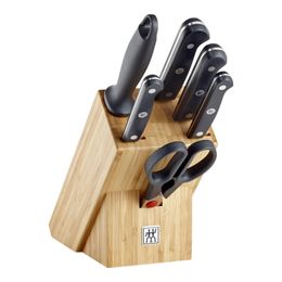 Zwilling Gourmet 7-tlg, Messerblockset, Natur