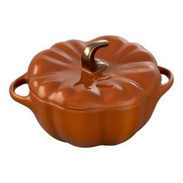 Staub Ceramique Cocotte 15 cm, K&uuml;rbis, Zimt, Keramik