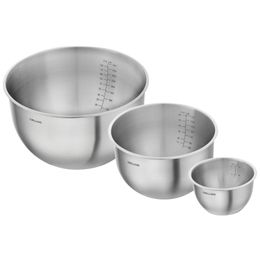 Zwilling Fresh & Save BOWLS Sch&uuml;ssel Set S/M/L / 3-tlg, Edelstahl, Silber