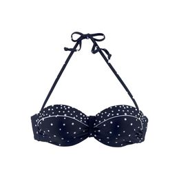 Lascana Bikini Top female Blue size 44