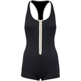 Seafolly Beach Bound Badeanzug Damen - Gr&ouml;&szlig;e 38 - schwarz