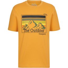 8848 Outdoor T-Shirt Herren - Gr&ouml;&szlig;e XL - gelb