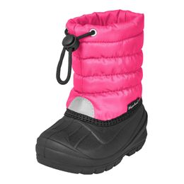 Playshoes Snowboots Jungen Gr&ouml;&szlig;e 26/27 pink / schwarz