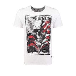 Key Largo T-Shirt 'KLFREEDOM' Herren Gr&ouml;&szlig;e XL rot / schwarz / wei&szlig;