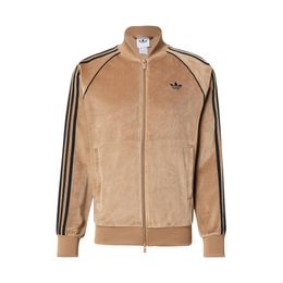 adidas originals Sweatjacke Herren Gr&ouml;&szlig;e M hellbraun / schwarz