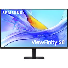 Samsung LED-Monitor "S80UD", Energieeffizienz: G (A-G), schwarz, B:54,5cm H:16,8cm T:79,5cm, Monitore