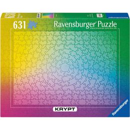 Puzzle Ravensburger "Krypt Gradient", bunt, Puzzles, KinderB:70cm H:50cm, Pappe, Made in Germany, B:70cm H:50cm
