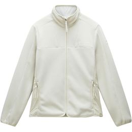 Napapijri Fleecejacke Damen Gr&ouml;&szlig;e XL creme / dunkelbeige