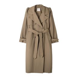 Bershka Mantel Damen Gr&ouml;&szlig;e XS dunkelbeige