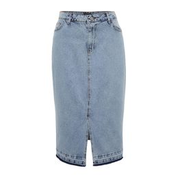 Trendyol Curve Rock Damen Gr&ouml;&szlig;e 42 blue denim