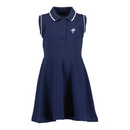 Blue Seven Kleid M&auml;dchen Gr&ouml;&szlig;e 134 dunkelblau / wei&szlig;