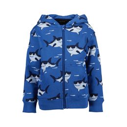 Blue Seven Sweatjacke Jungen Gr&ouml;&szlig;e 122 navy / royalblau / pastellblau