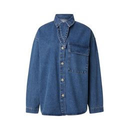 EDITED Bluse 'Anisha' Damen Gr&ouml;&szlig;e M blue denim