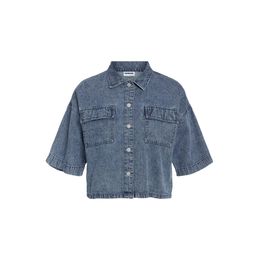 Noisy may Bluse 'NMEnza' Damen Gr&ouml;&szlig;e XL blue denim