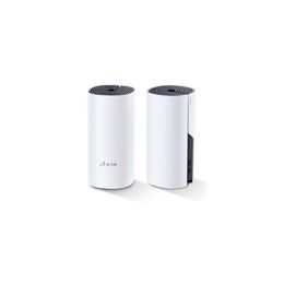 TP-LINK WLAN-Repeater "AC1200 + AV1000 Whole Home Hybrid Mesh Wi-Fi System, 2er Pack", B:24cm H:10,5cm T:36,5cmohne farbbezeichnung, Router