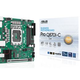 ASUS Mainboard "PRO Q870I-C-CSM", B:18,7cm H:6,3cm T:23cmohne farbbezeichnung, Mainboards