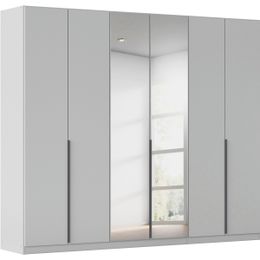 Dreht&uuml;renschrank OTTO HOME, B:271cm H:229cm T:54cm, grau, Holzwerkstoff, Schr&auml;nke, "Kleiderschrank Schrank Garderobe AGORDO mit Dekor- oder