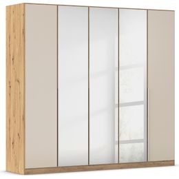 Dreht&uuml;renschrank OTTO HOME, B:226cm H:210cm T:54cm, beige, Holzwerkstoff, Schr&auml;nke, "Kleiderschrank Kleiderschr&auml;nke Schrank Garderobe AGORDO mit