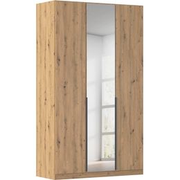 Dreht&uuml;renschrank OTTO HOME, B:136cm H:210cm T:54cm, braun, Holzwerkstoff, Schr&auml;nke, "Kleiderschrank Schrank Garderobe AGORDO mit Dekor- oder