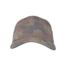 Flexfit Damen Flex Cap "Flexfit Accessoires Low Profile Cotton Camo Cap"woodcamouflage, 100% Baumwolle, Caps