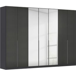 Dreht&uuml;renschrank OTTO HOME, B:315cm H:229cm T:54cm, grau, Holzwerkstoff, Schr&auml;nke, "Kleiderschrank Schrank Garderobe AGORDO mit Dekor- oder