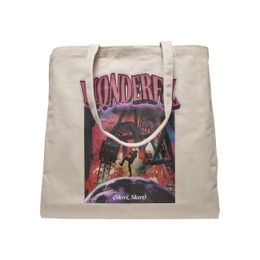 MisterTee Damen Rucksack "MisterTee Unisex Wonderful Oversize Canvas Tote Bag"sanftes wei&szlig;, Baumwolle, unifarben, Rucks&auml;cke
