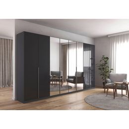 Dreht&uuml;renschrank OTTO HOME, B:360cm H:229cm T:54cm, schwarz, Holzwerkstoff, Schr&auml;nke, "Kleiderschrank Kleiderschr&auml;nke Schrank Garderobe AGORDO mit