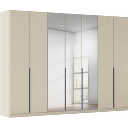 Dreht&uuml;renschrank OTTO HOME, B:315cm H:229cm T:54cm, beige, Holzwerkstoff, Schr&auml;nke, "Kleiderschrank Schrank Garderobe AGORDO mit Dekor- oder
