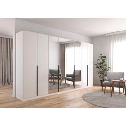Dreht&uuml;renschrank OTTO HOME, B:360cm H:210cm T:54cm, wei&szlig;, Holzwerkstoff, Schr&auml;nke, "Kleiderschrank Kleiderschr&auml;nke Schrank Garderobe AGORDO mit