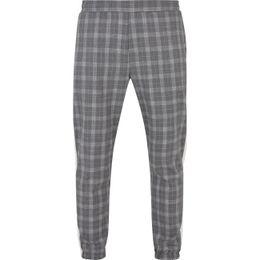 2Y Premium Herren Stoffhose "2Y Premium Herren 2Y Cropped Pants Plaid"grau, Gr. S, gestreift, 70% Baumwolle, 27% Polyester, 3% Elasthan, Hosen