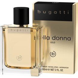 Bugatti Damen Eau de Parfum "Bugatti Bella Donna Gold EdP 60 ml", gold, Parf&uuml;ms, Eleganter Damenduft mit Rote Johannisbeere, Haselnuss und Vanille.
