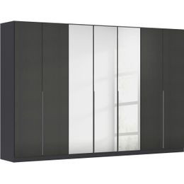 Dreht&uuml;renschrank OTTO HOME, B:315cm H:210cm T:54cm, grau, Holzwerkstoff, Schr&auml;nke, "Kleiderschrank Schrank Garderobe AGORDO mit Dekor- oder