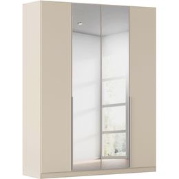 Dreht&uuml;renschrank OTTO HOME, B:181cm H:210cm T:54cm, beige, Holzwerkstoff, Schr&auml;nke, "Kleiderschrank Schrank Garderobe AGORDO mit Dekor- oder
