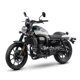 CYCLONE Motorrad "RA125 Plus, 125, E5+, Cruiser", ohne Topcase, 99 km/h, wei&szlig;, Motorroller, 11 kW, 15 PS, ABS, 125er Chopper, digitales Cockpit