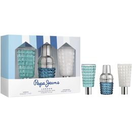 Pepe Jeans Herren Duft-Set "Pepe Jeans Gift Set for him"130 ml, Parf&uuml;ms, Langlebiger Duft