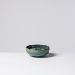 GIPFELST&Uuml;CK Sch&uuml;ssel "Tiefer See", &Oslash; 12cm, gr&uuml;n, Sch&uuml;sseln, Scandi-Style, gl&auml;nzende Reaktivglasur, jedes St&uuml;ck ein Unikat