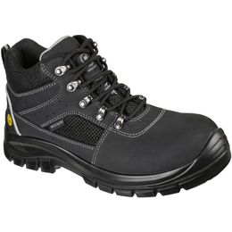 Skechers Sicherheitsstiefel "TROPHUS - LETIC", 48,5, schwarz, Schuhe, S1 P ESD, durchtrittsicher, bequem und elektrisch ableitend