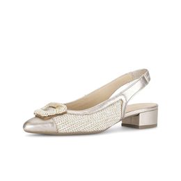 Gabor Damen Slingpumps "Slingpumps", Gr. 43beige, Schuhe