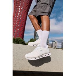Rieker Herren Slip-On Sneaker "Ready2GO", Gr. 43wei&szlig;, Lederimitat, Textil, Schuhe, Schlupfschuh, Freizeitsneaker mit Gummizug und weichem Schaftrand