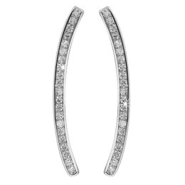 Adelia&acute;s ADELIA ́S Damen Paar Ohrh&auml;nger "Damen Ohrringe aus 925 Silber mit Zirkonia"silber, Silber 925 (Sterlingsilber), Ohrringe, Ideal zum Verschenken &ndash;
