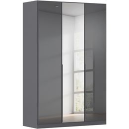 Dreht&uuml;renschrank OTTO HOME, B:136cm H:229cm T:54cm, grau, Holzwerkstoff, Schr&auml;nke, "Kleiderschrank Kleiderschr&auml;nke Schrank Garderobe AGORDO mit